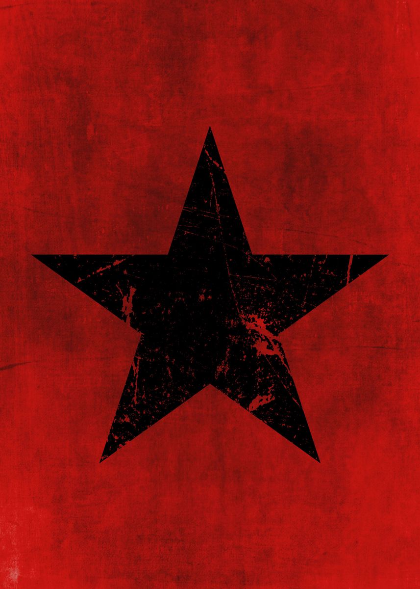 'Revolution Star' Poster, picture, metal print, paint by John Marinakis ...