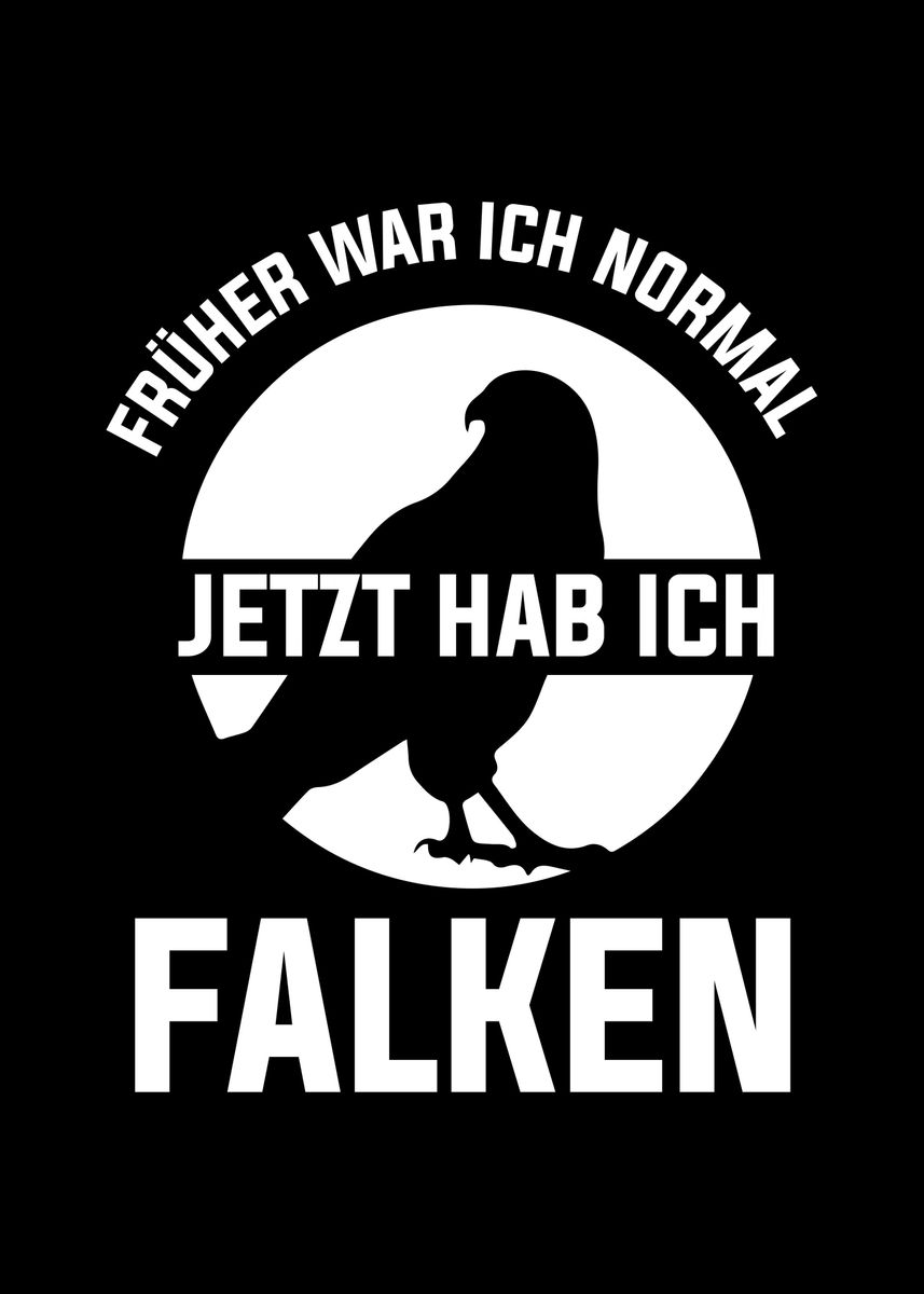 'German Falconer' Poster, picture, metal print, paint by Sebastian ...