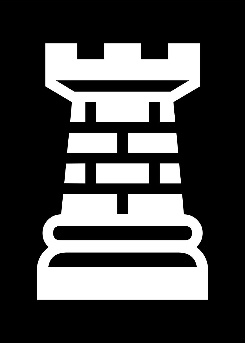 'Rook' Poster, picture, metal print, paint by Ignite Colour | Displate