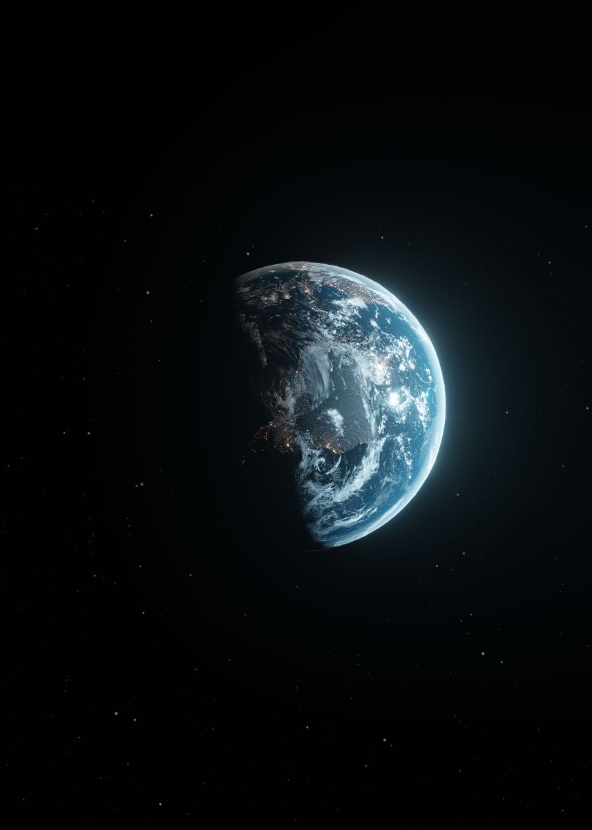 'Our planet 17' Poster, picture, metal print, paint by Banana Images ...