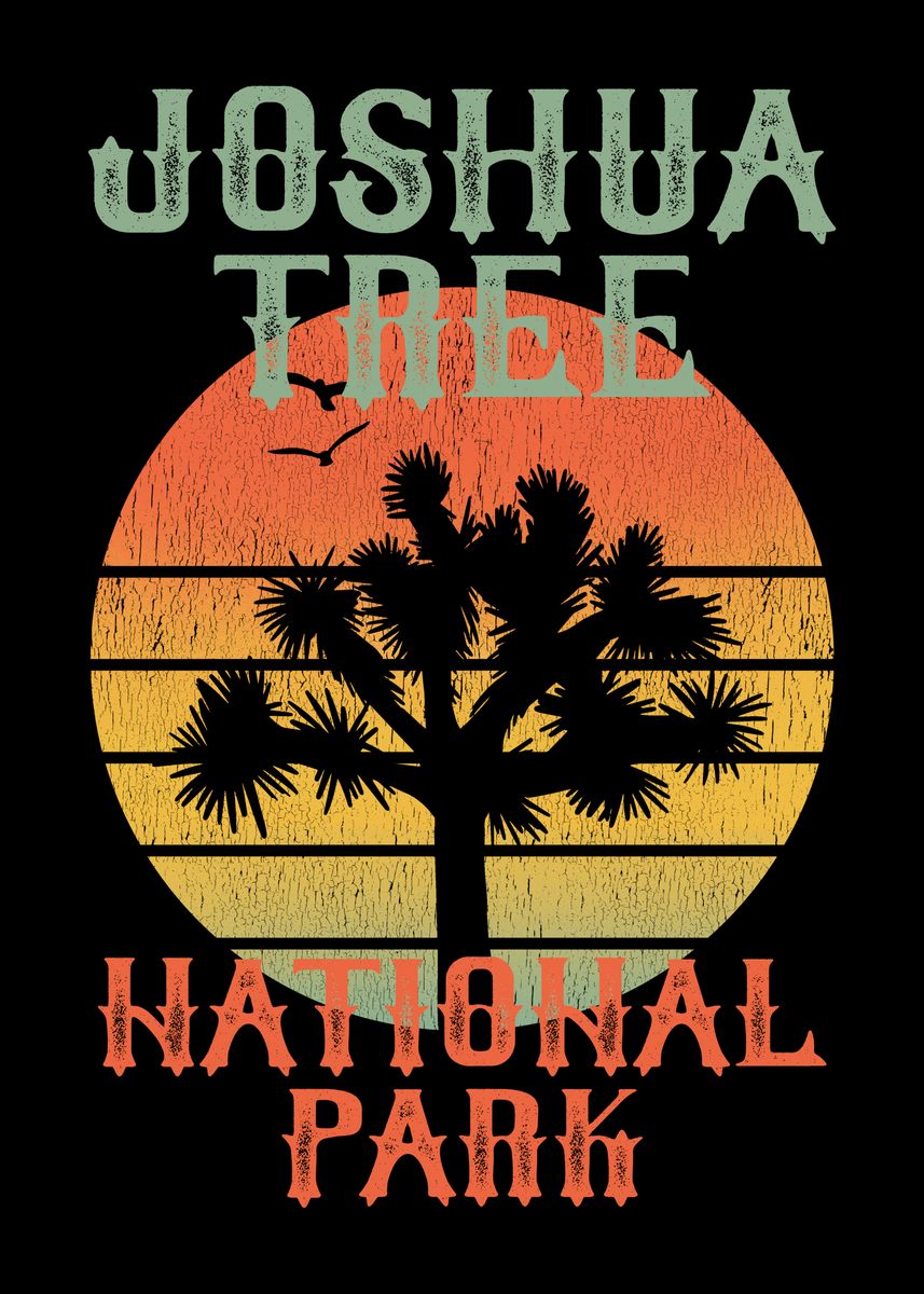'Joshua Tree National Park' Poster by Christian | Displate