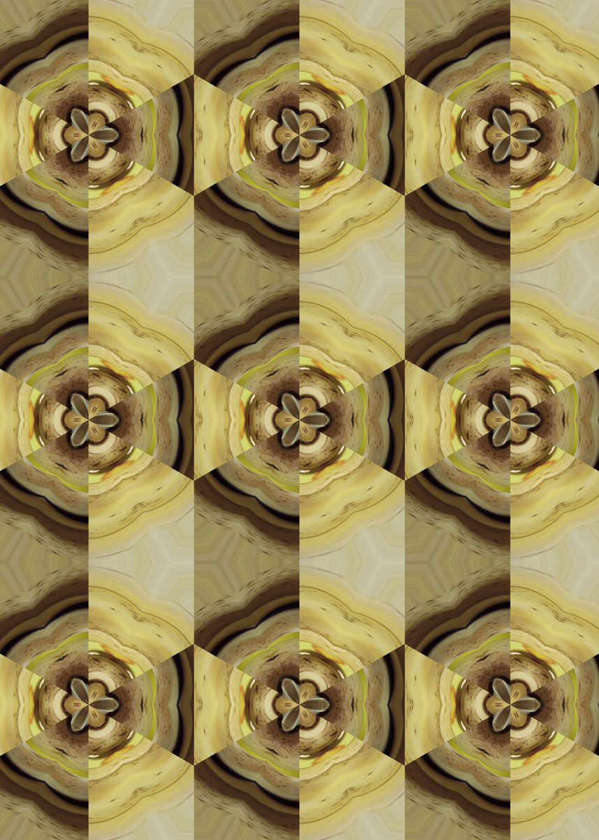 'Abstract Bananas 3' Poster by wagnerps | Displate