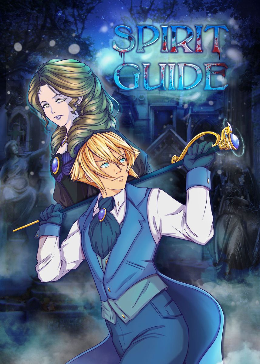 'Spirit Guide' Poster, picture, metal print, paint by Mayku Arts | Displate