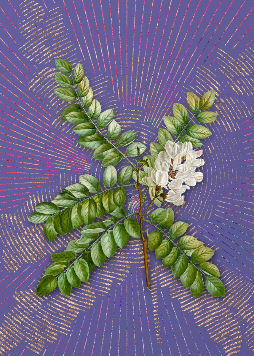 'Vintage Clammy Locust' Poster by Holy Rock Design | Displate