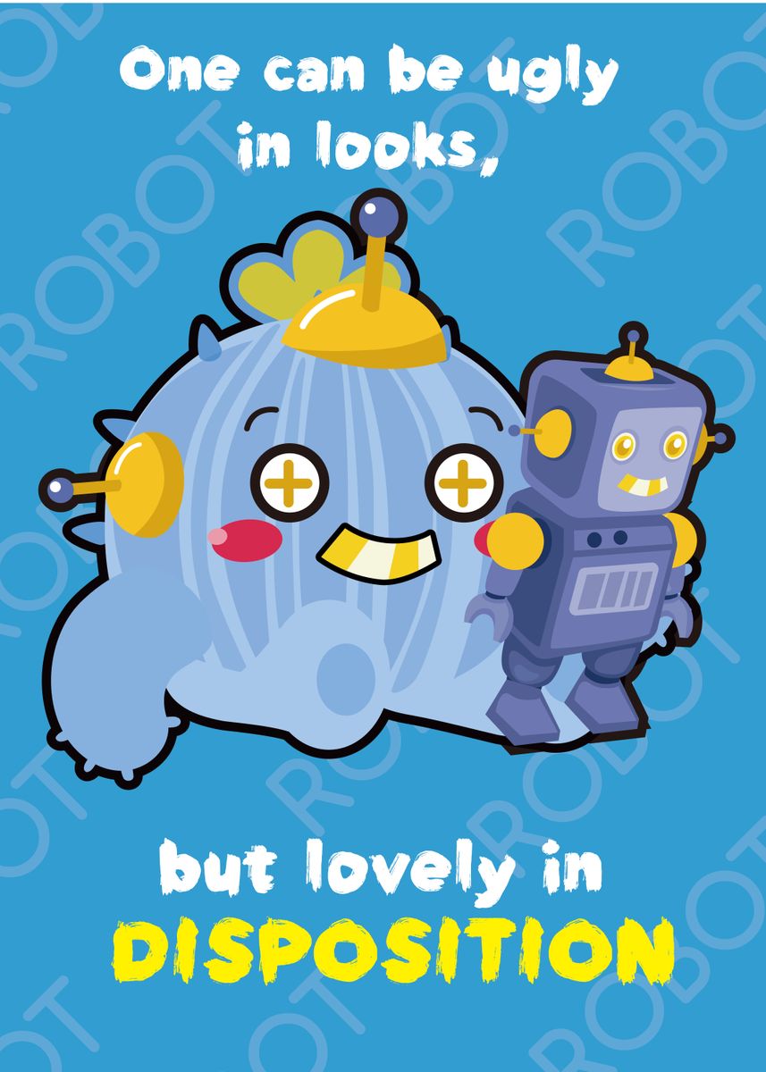 'Lovely in Disposition' Poster by Rita Lin | Displate