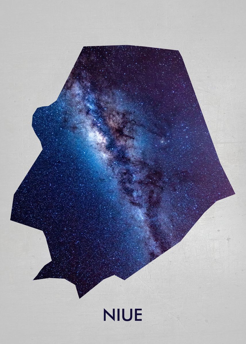 'NIUE' Poster by Atomic Chinook | Displate