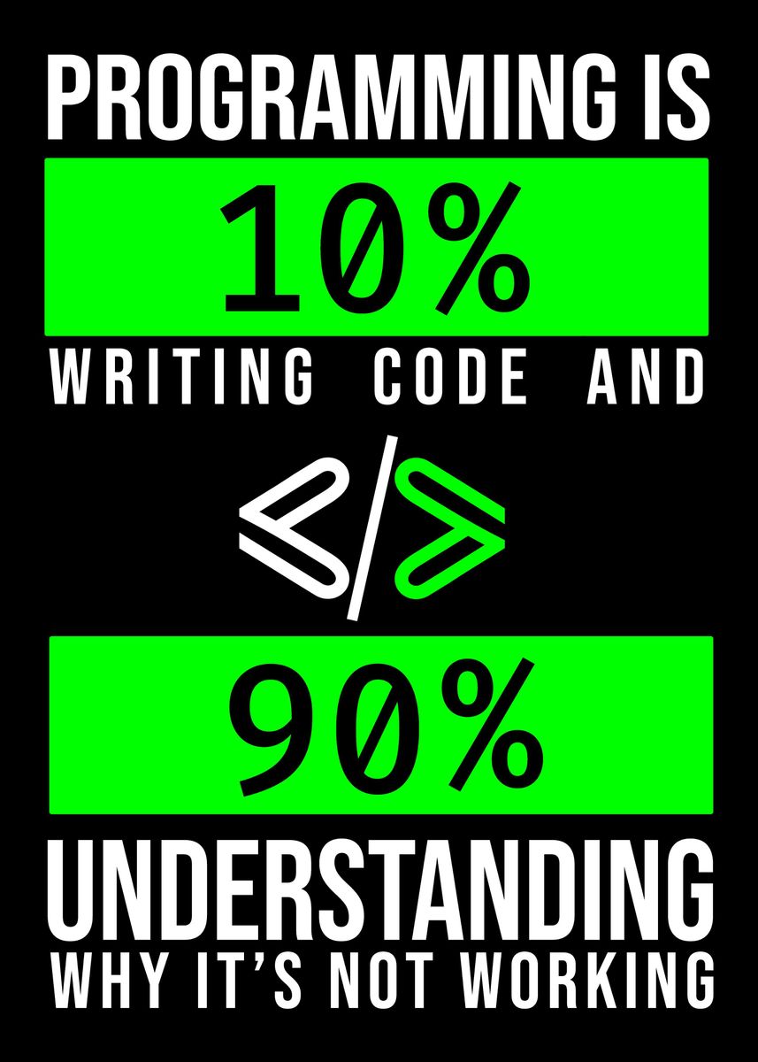 'Programmer Software' Poster by BobbyBubble | Displate