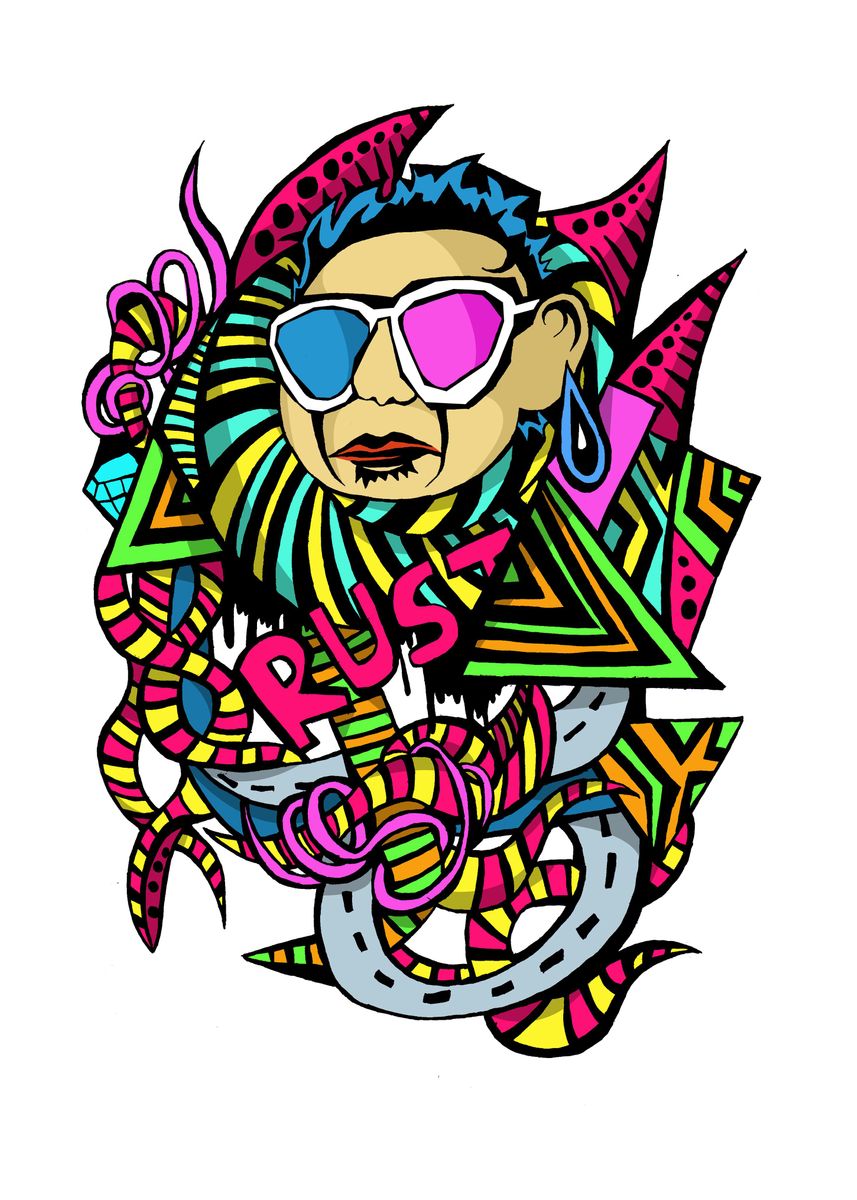 'Rust' Poster by Catur Pribadi | Displate