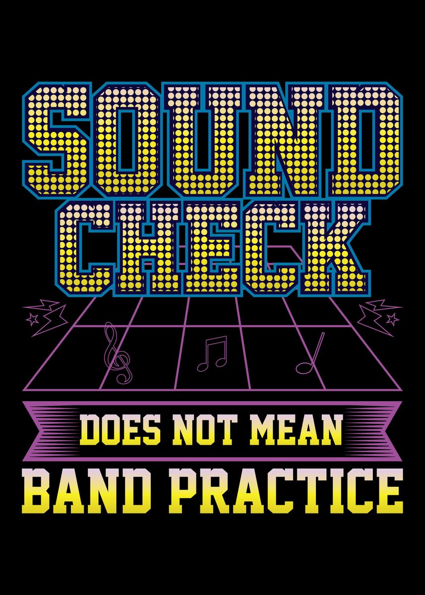 'Sound Audio Engineer Music' Poster by CrazySquirrel | Displate