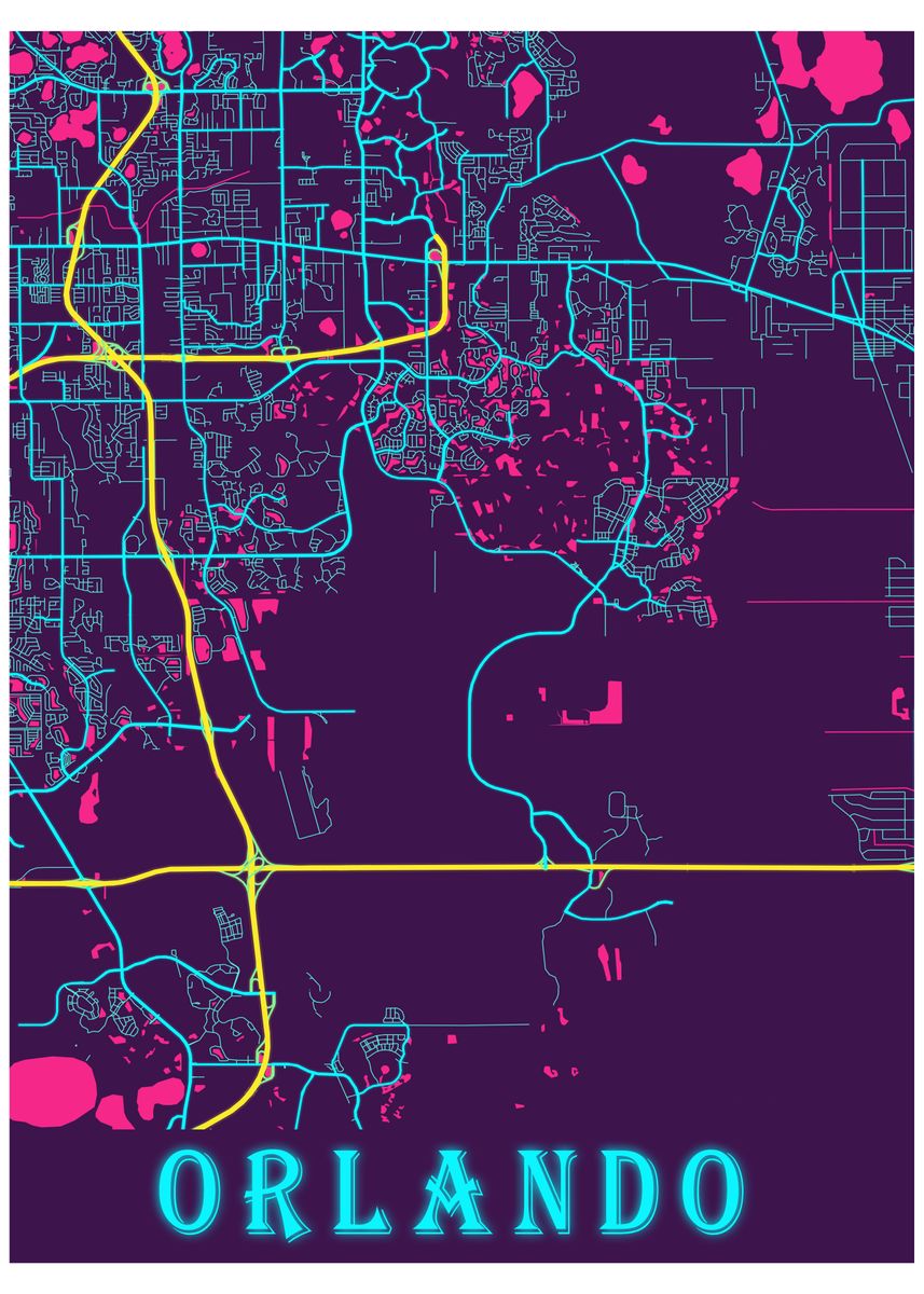 'ORLANDO ' Poster by Brock Lesnar | Displate