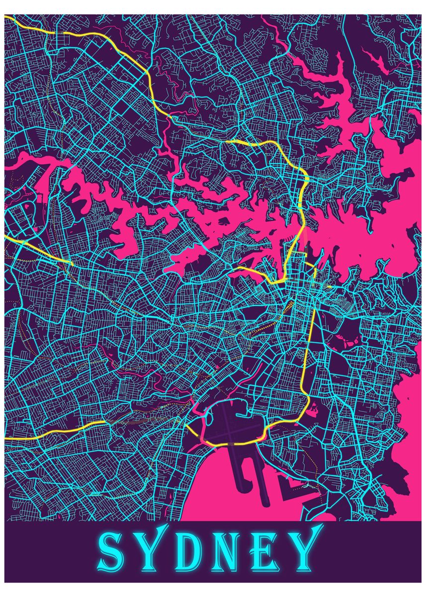 'SYDNEY ' Poster by Brock Lesnar | Displate