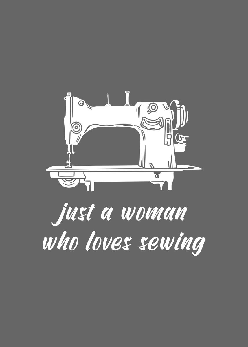 'Sewing Stitching Wall Art' Poster, picture, metal print, paint by ...