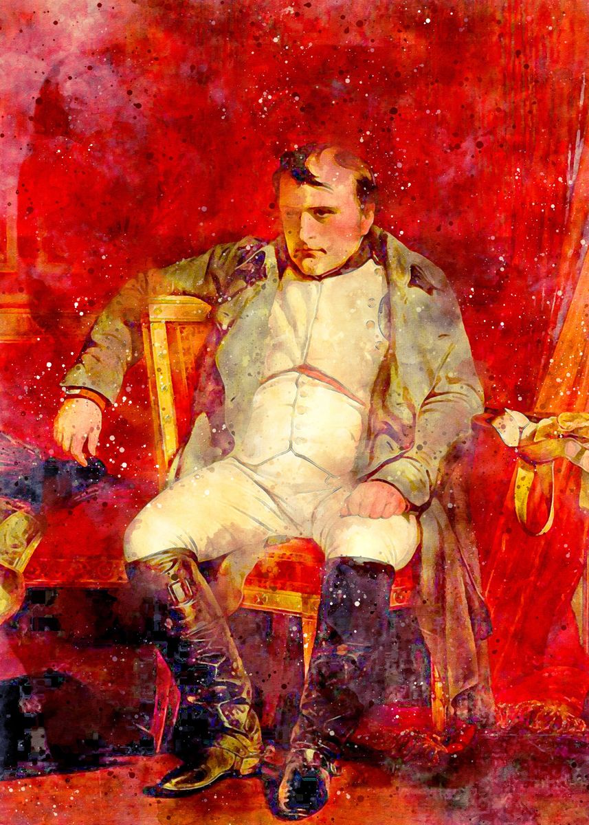 'French Military Leader' Poster, picture, metal print, paint by Bulls ...