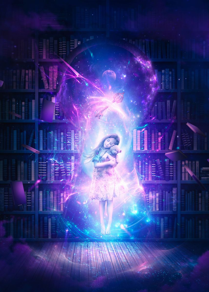 'LUCID DREAM' Poster, picture, metal print, paint by Aron Visuals ...