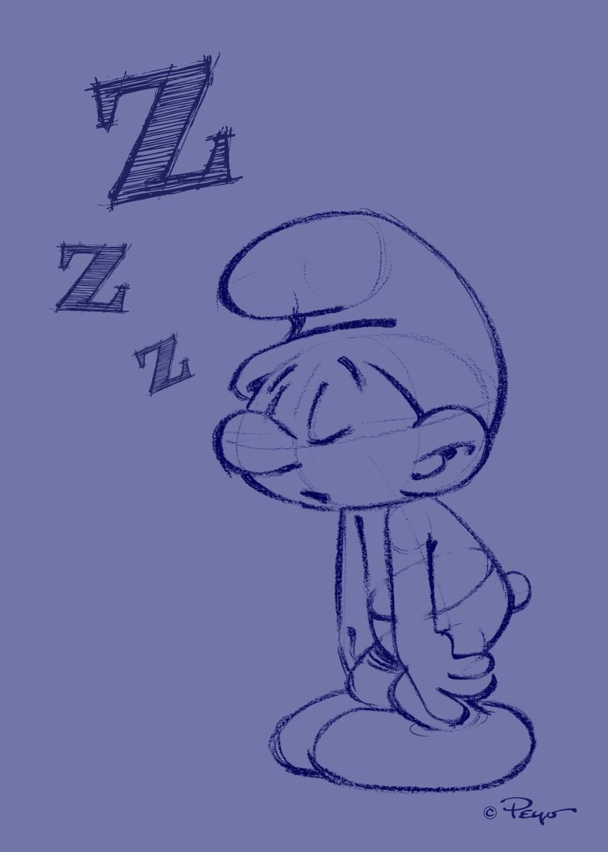 Sleepy Smurf