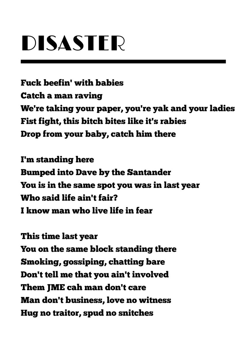 'Disaster' Poster, picture, metal print, paint by Benny Jacobs | Displate