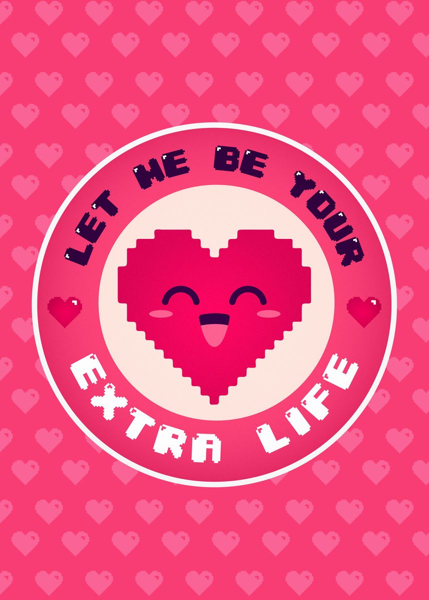 'EXTRA LIFE' Poster, picture, metal print, paint by Sofía Mengoni ...