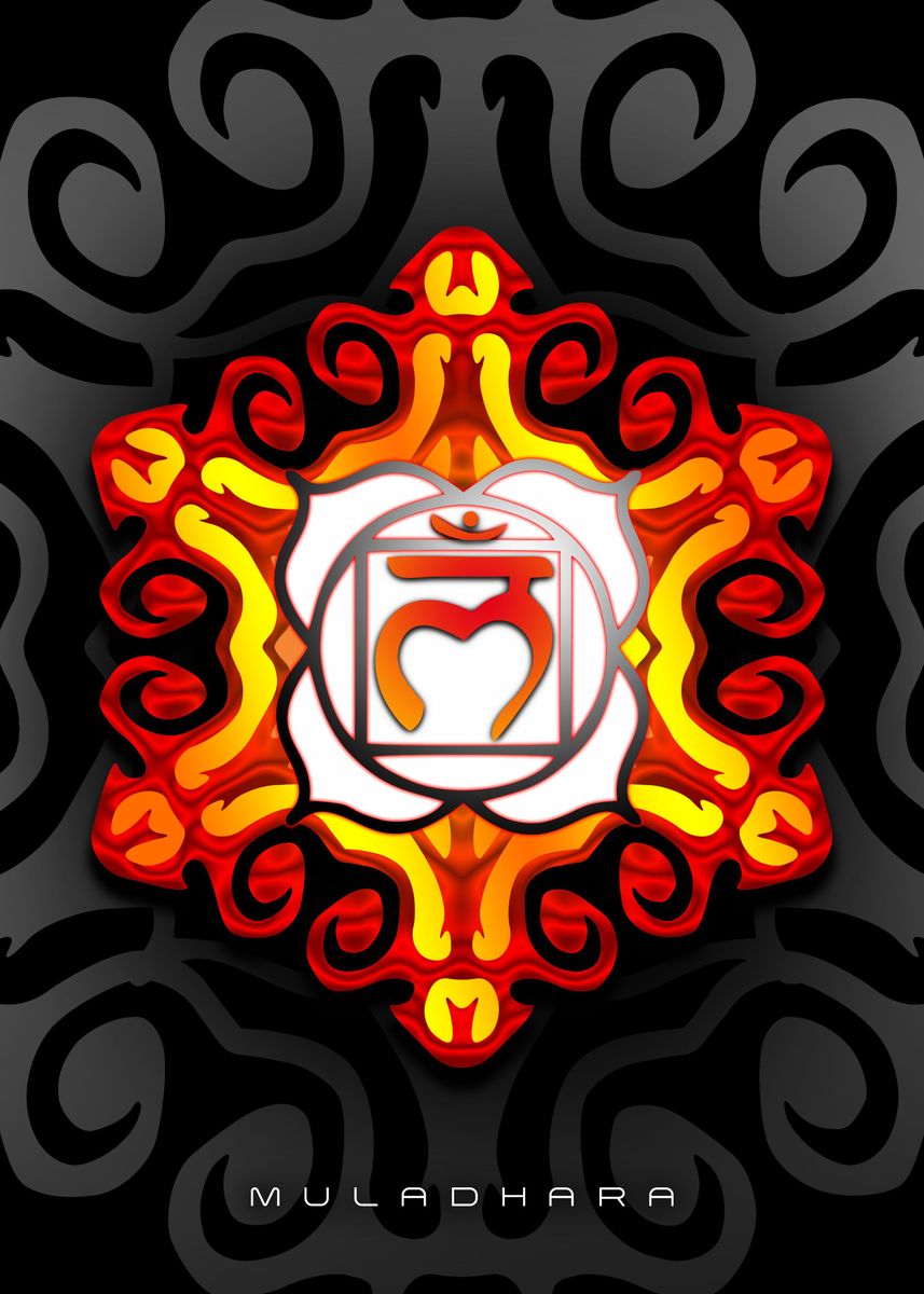 'Chakra SET Muladhara' Poster by Bojan Maksimovic | Displate