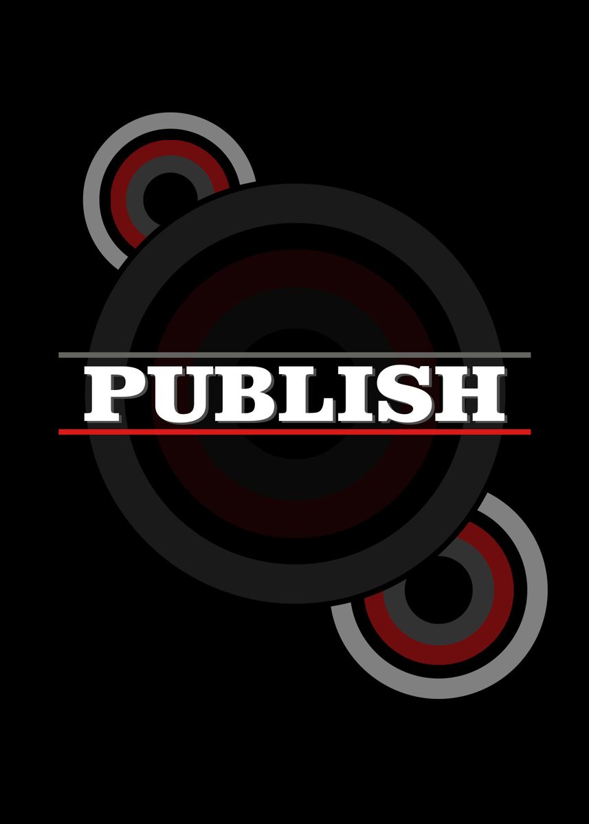 'PUBLIS' Poster by Sobri Alkavie | Displate