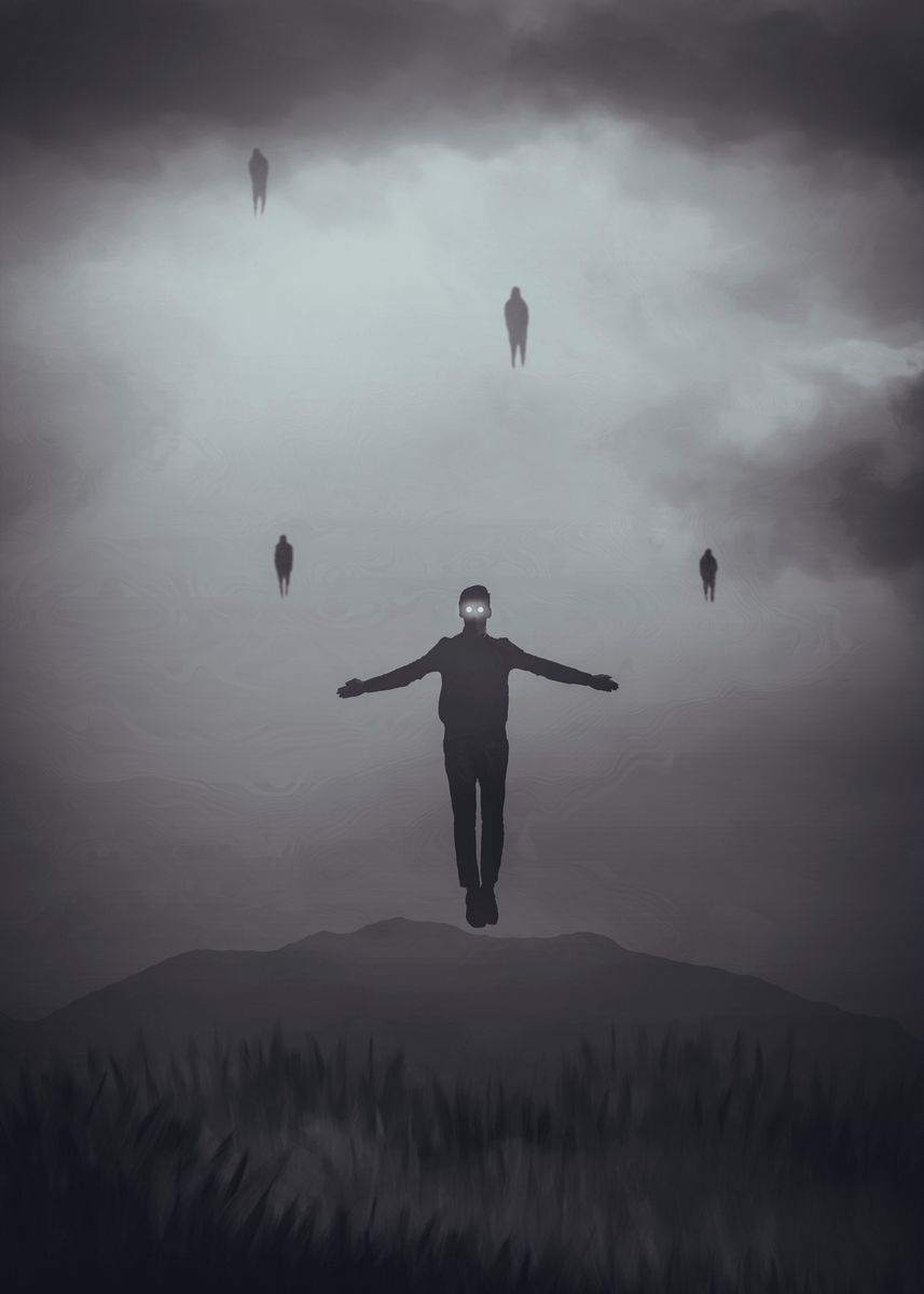 'Dark Rapture' Poster, picture, metal print, paint by AndrejZT | Displate