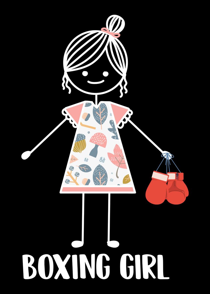 'Boxing Boxer' Poster by BobbyBubble | Displate