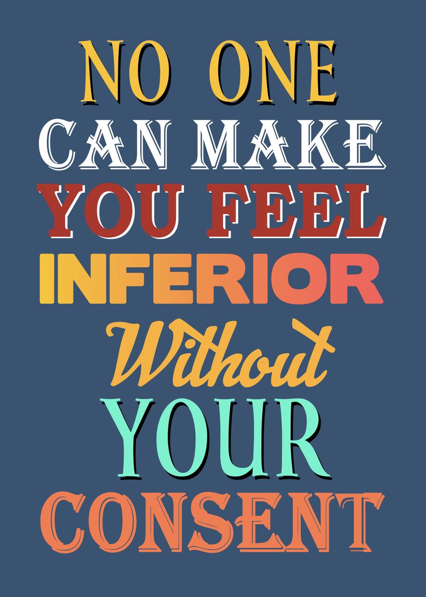 'Inferior' Poster by Neon Moon | Displate