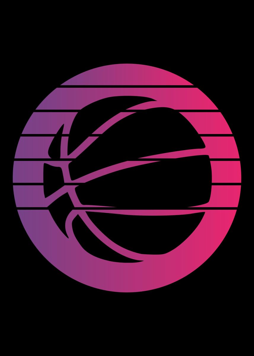 'Basketball Retro Vintage' Poster by royalsigns | Displate