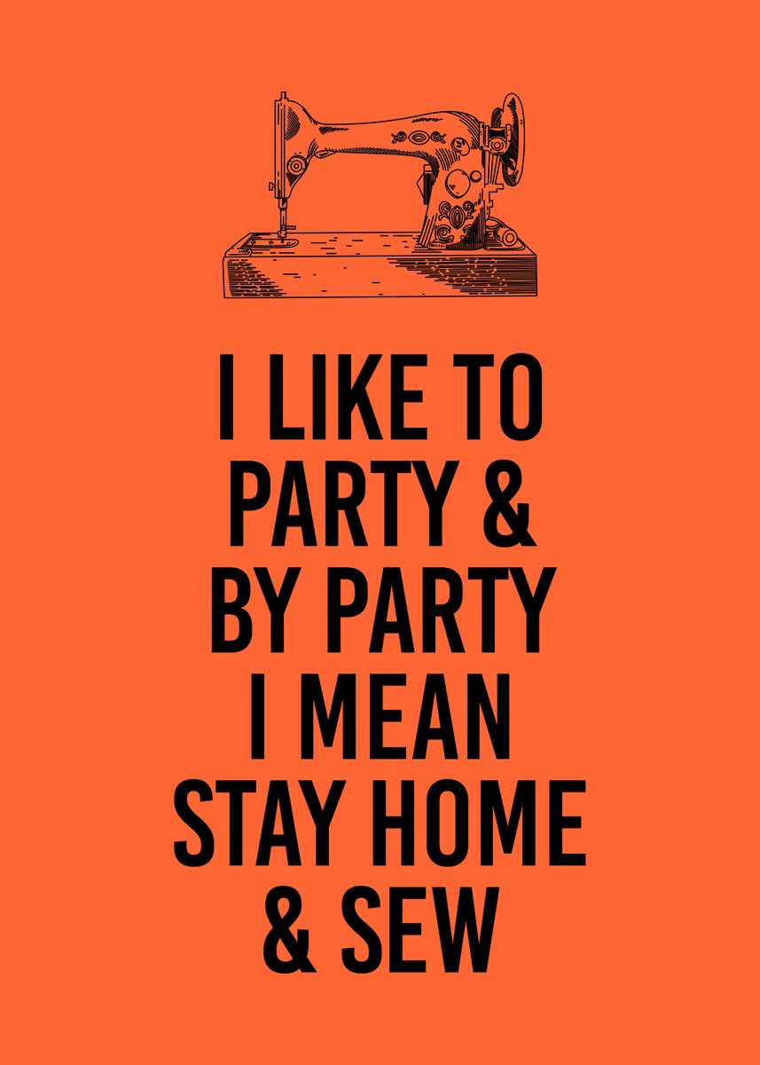 'Sewing Stitching Wall Art' Poster, picture, metal print, paint by ...