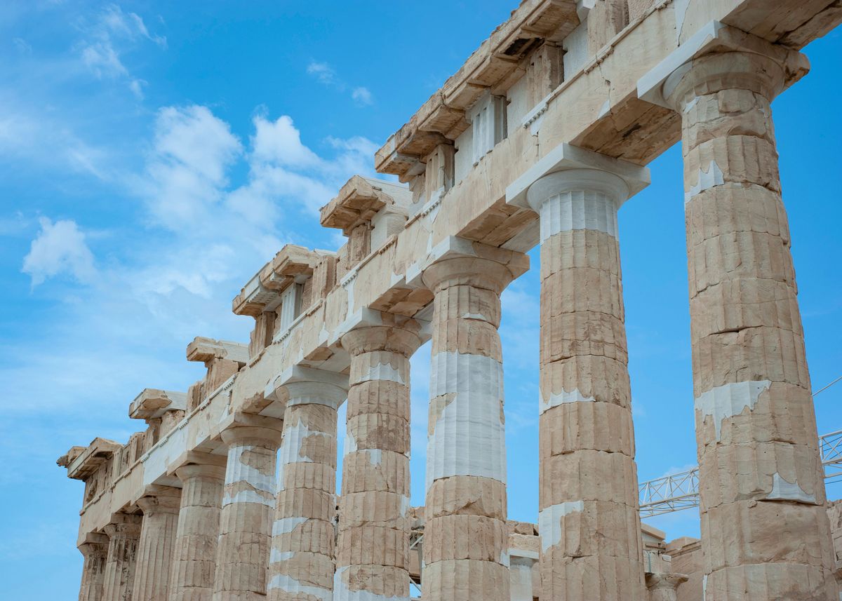 'Parthenon ' Poster by Ves Jako | Displate