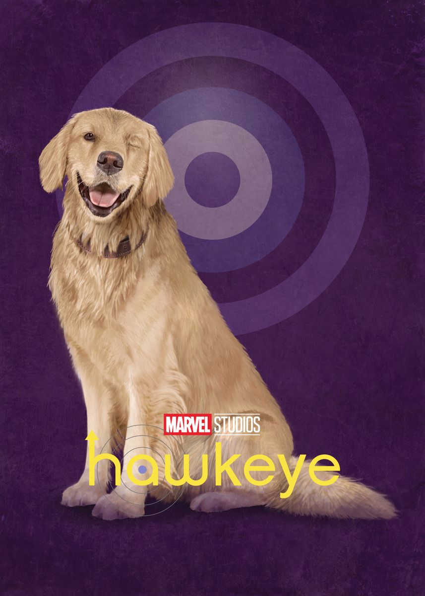 'Lucky the Pizza Dog logo' Poster by Marvel | Displate