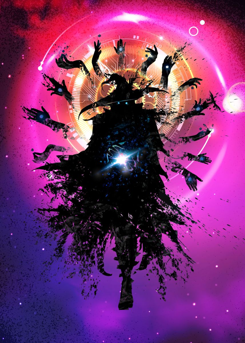 'Wizard of time' Poster by Stefan Merz | Displate