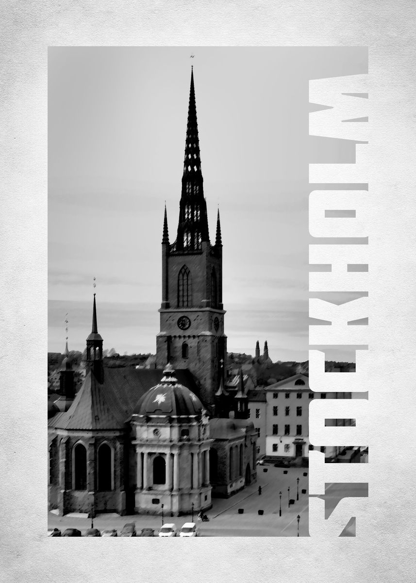 'Stockholm' Poster by Bo Kev | Displate