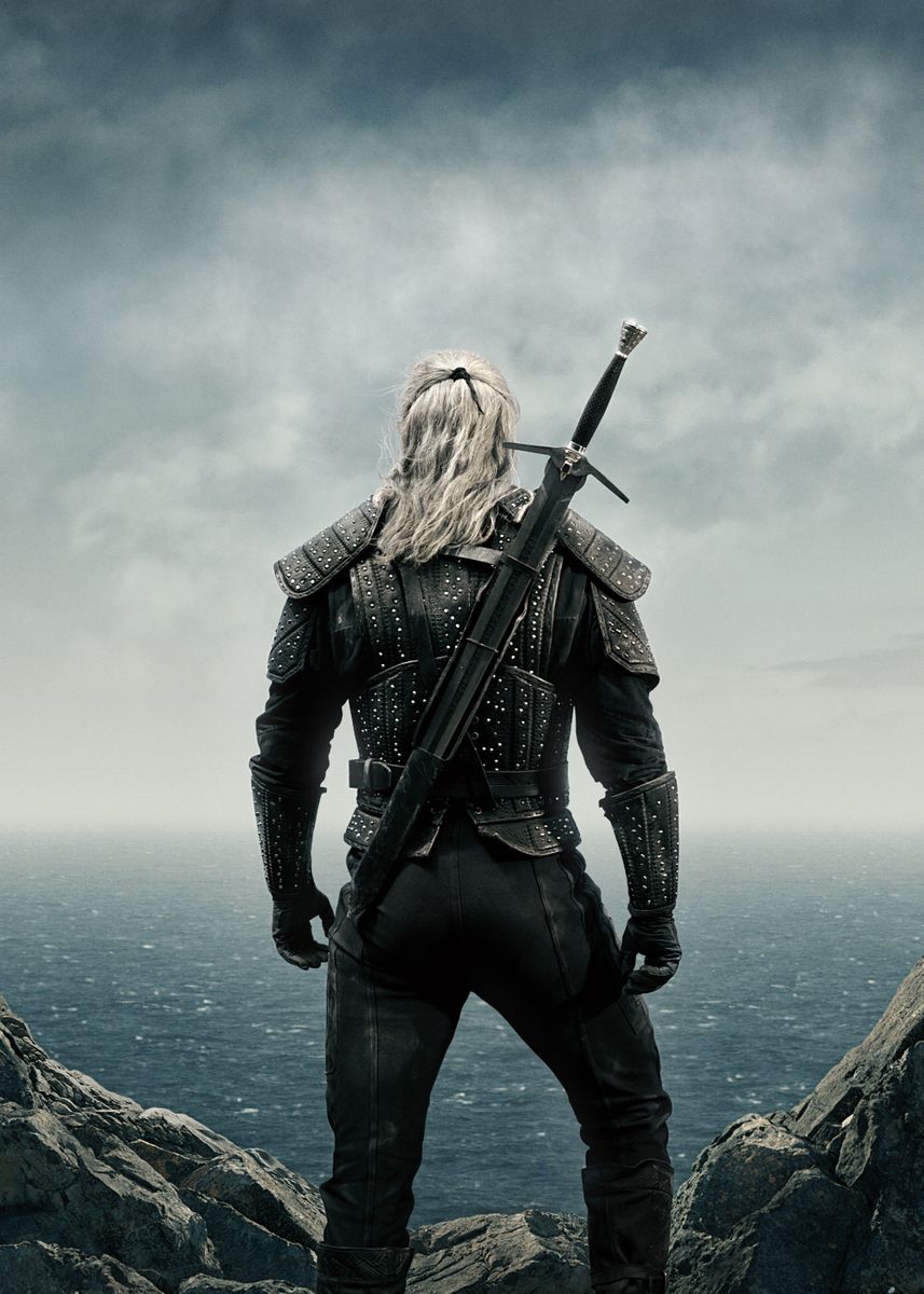 'The Witcher Key Art' Poster, picture, metal print, paint by The ...