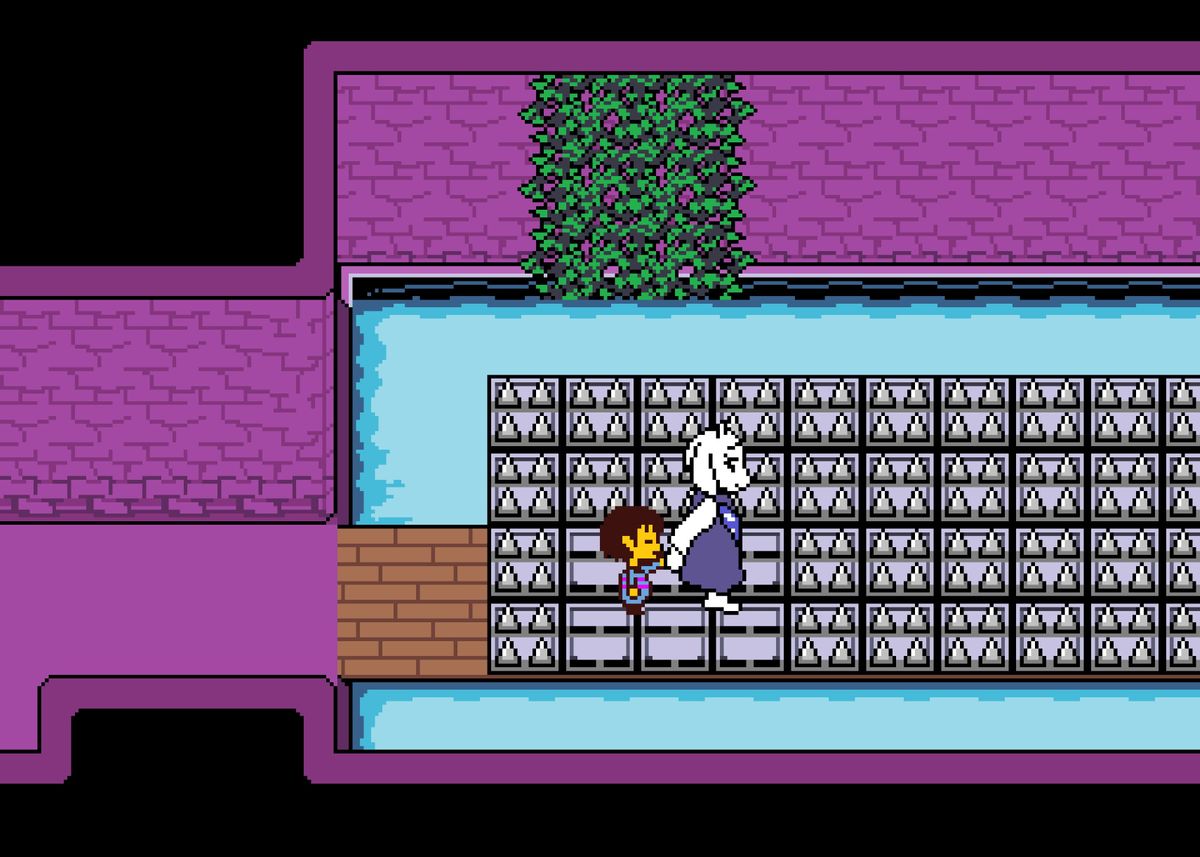 'Undertale Toriel And Chara' Poster by Ze Wiss | Displate