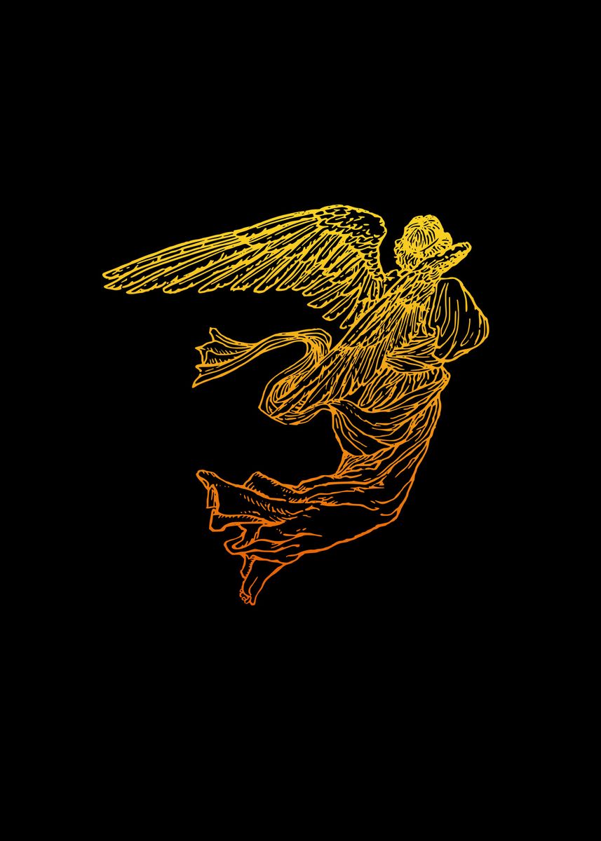 'angle minimalist' Poster, picture, metal print, paint by Nabila Art ...