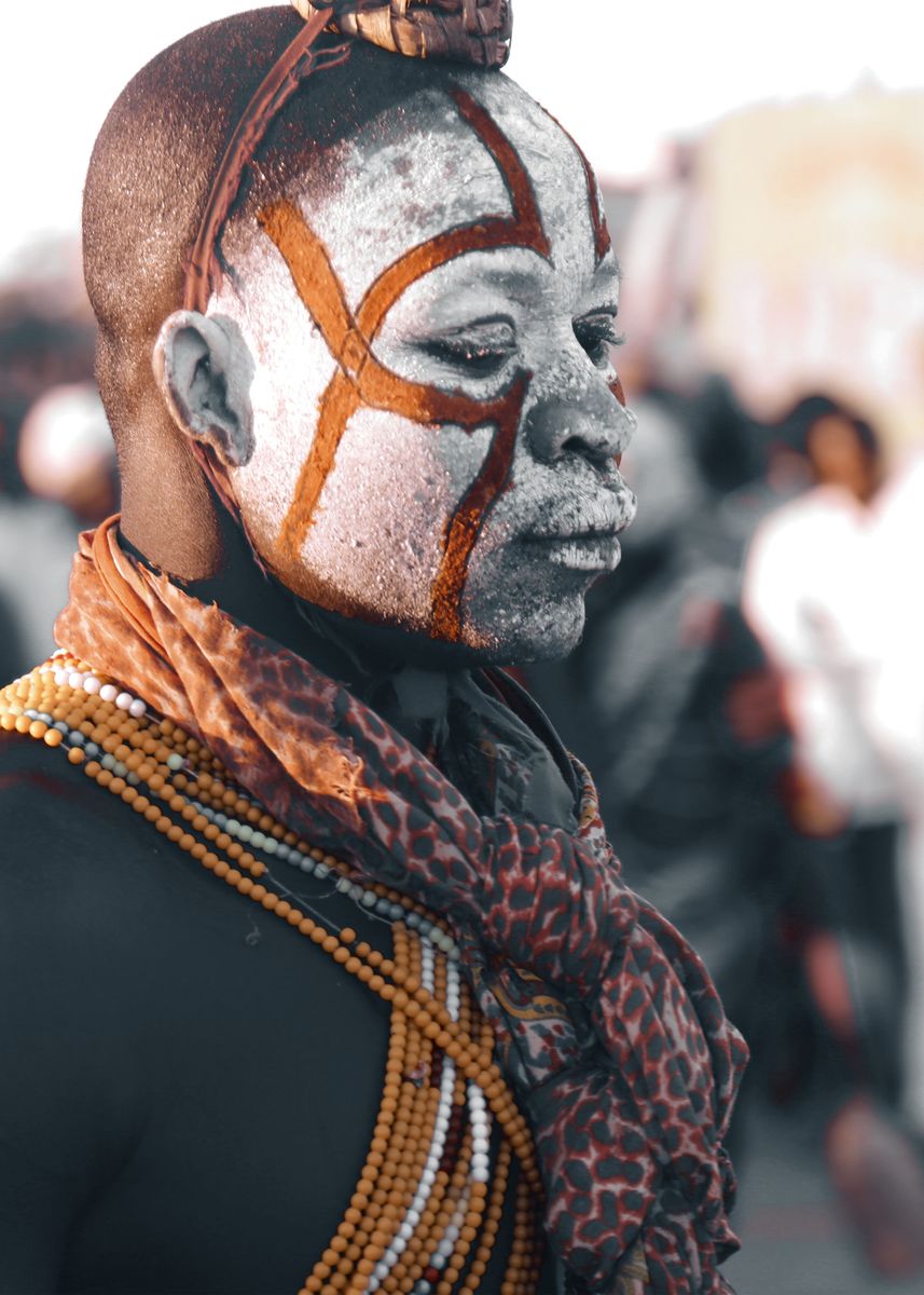 'africa festival lengthwise' Poster, picture, metal print, paint by ...