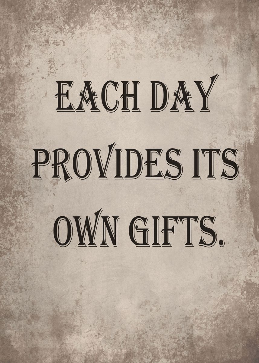 'Each day' Poster by XandYart | Displate