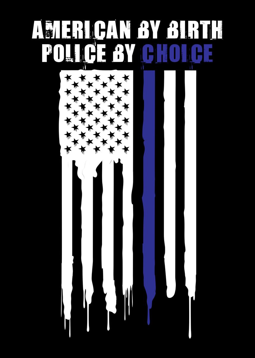 'Police Wall Art Decor' Poster by Decoratier Qwerdenker | Displate