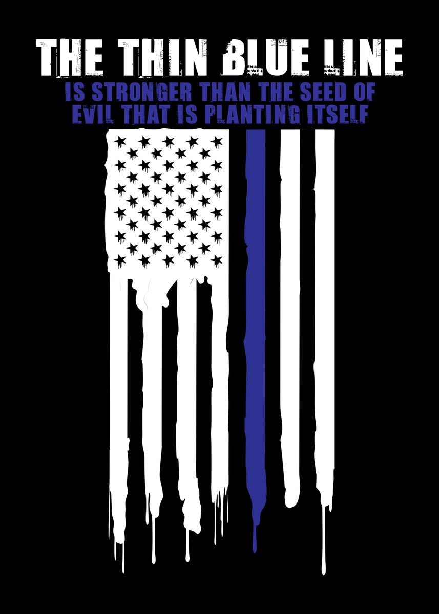 'Police Wall Art Decor' Poster, picture, metal print, paint by ...