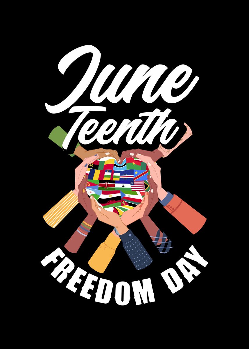 'Juneteenth Black History' Poster, picture, metal print, paint by ...