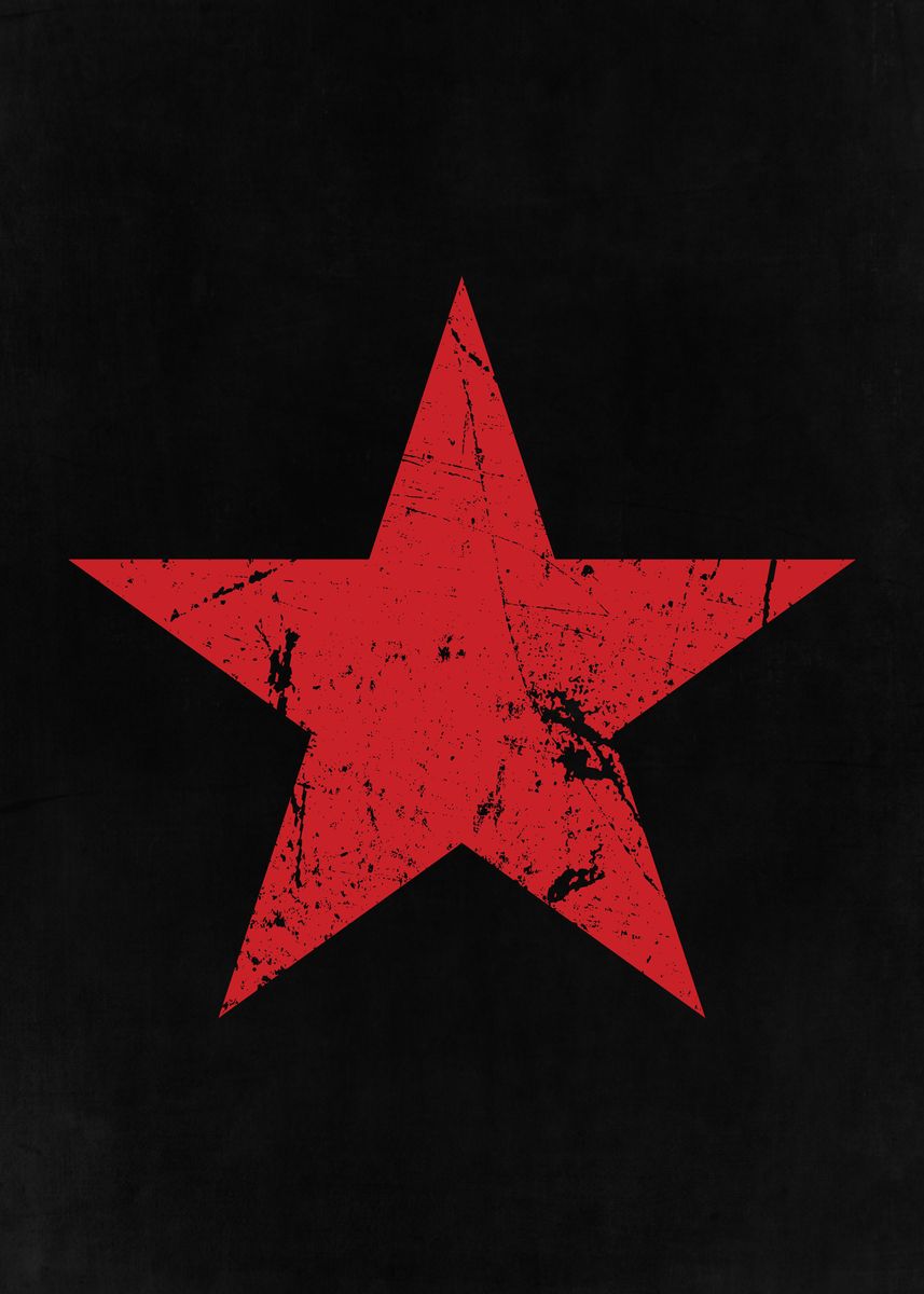 'Revolution Star' Poster, picture, metal print, paint by John Marinakis ...