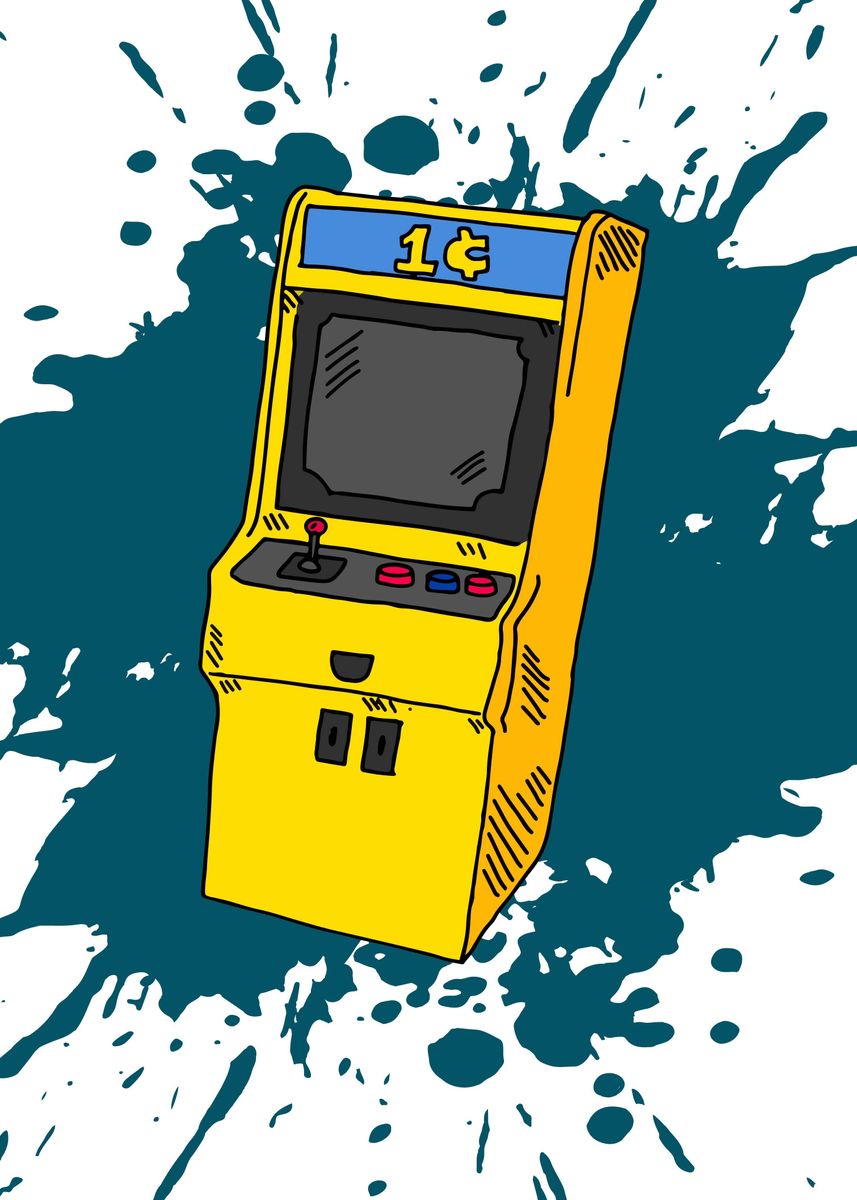 'game ' Poster, picture, metal print, paint by Lardis Art | Displate