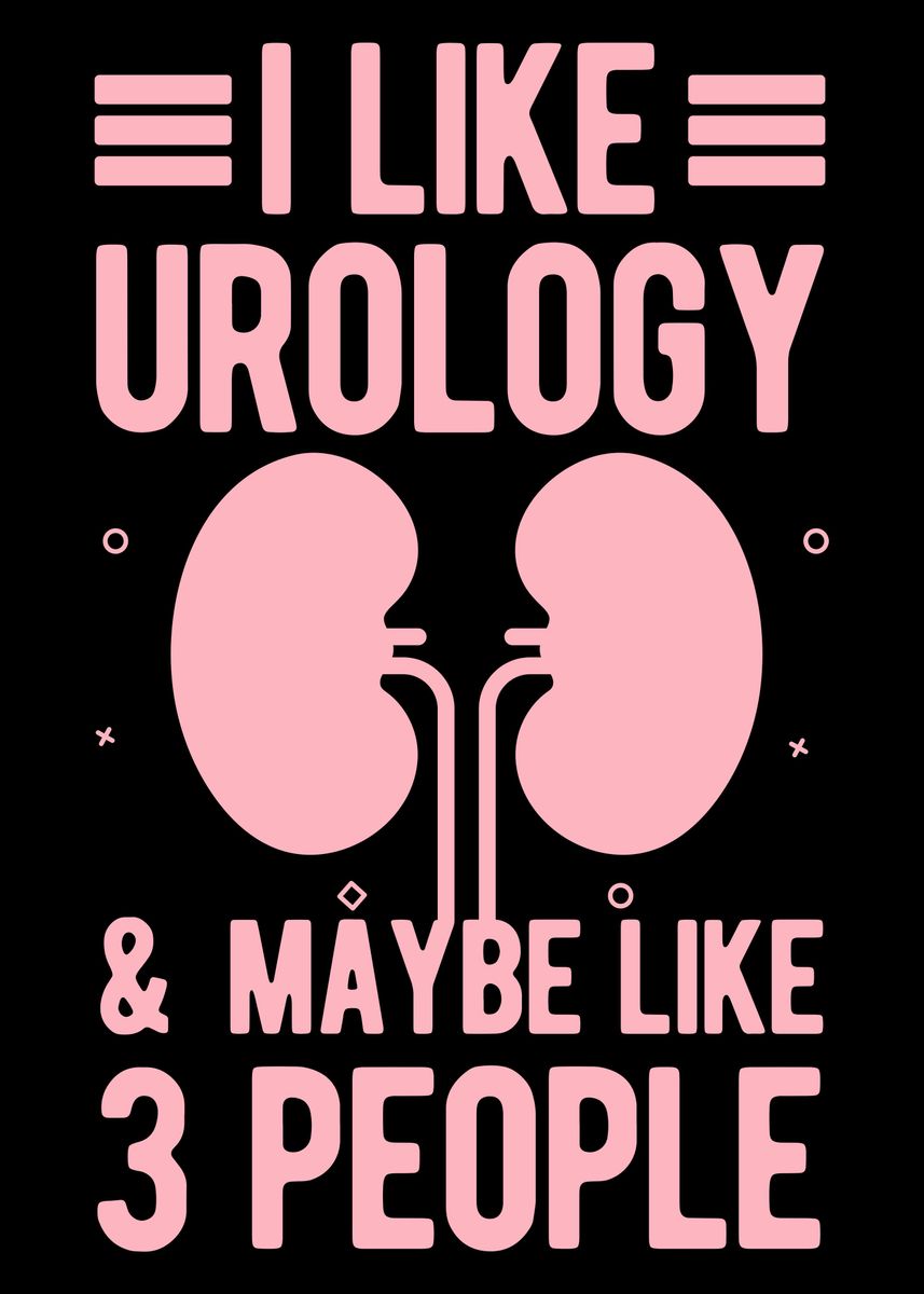 'Funny Urology Urologist' Poster by Visualz | Displate