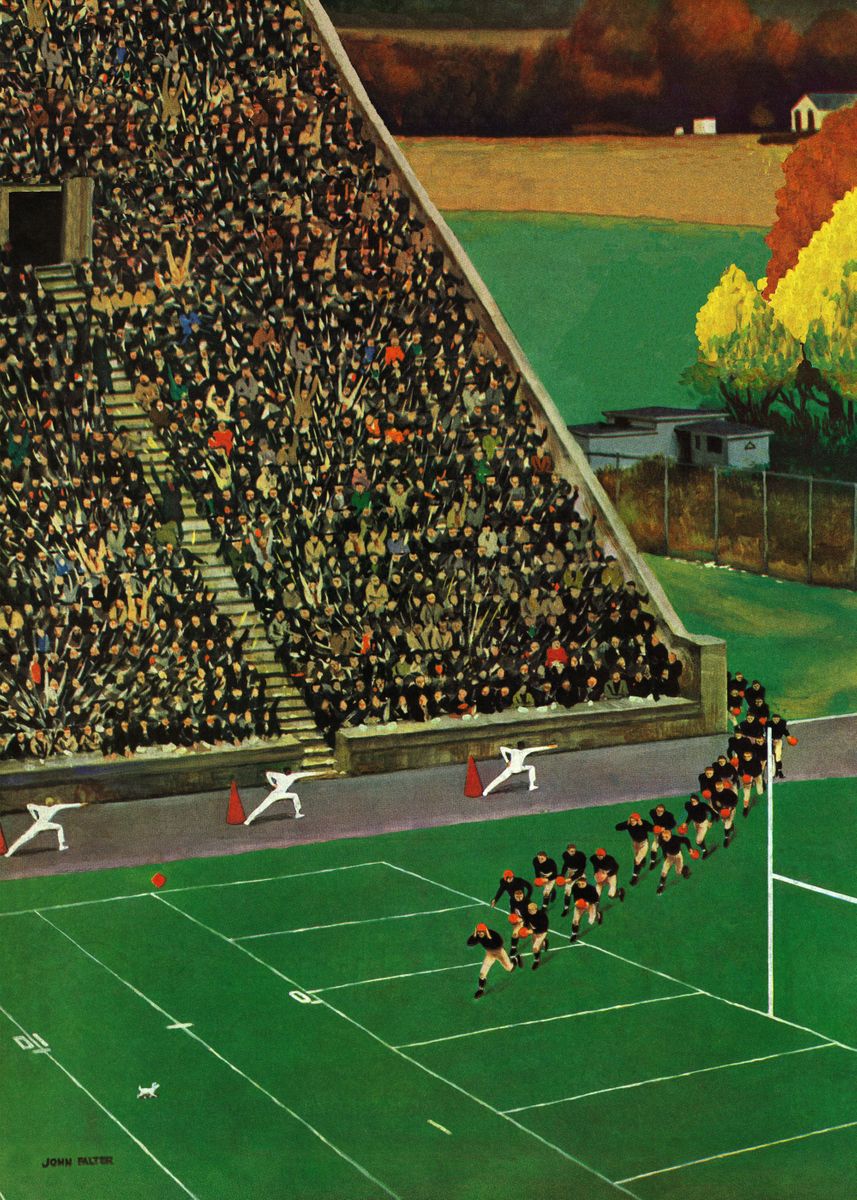 'Match' Poster, picture, metal print, paint by American Vintage | Displate