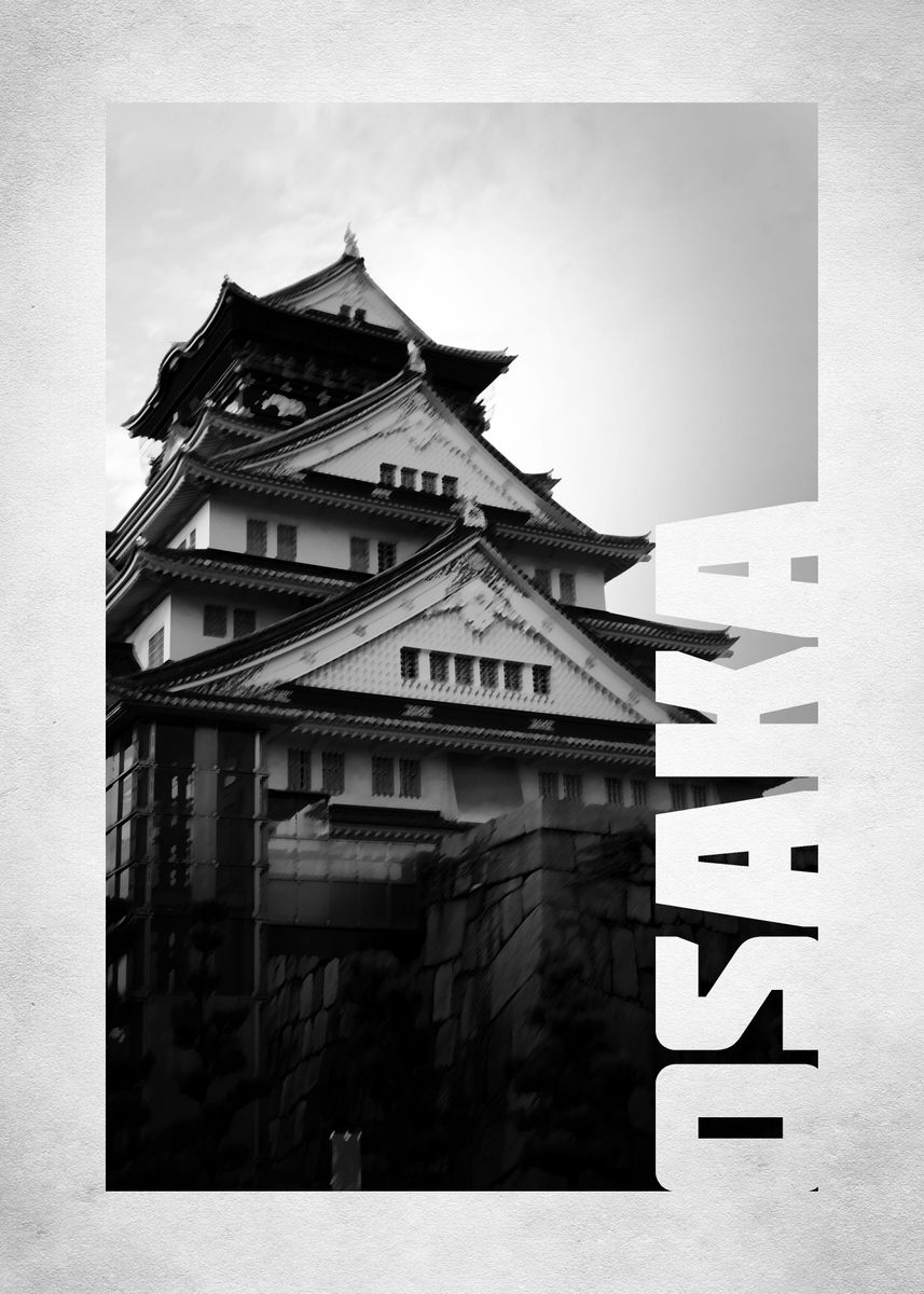 'Osaka' Poster by Bo Kev | Displate