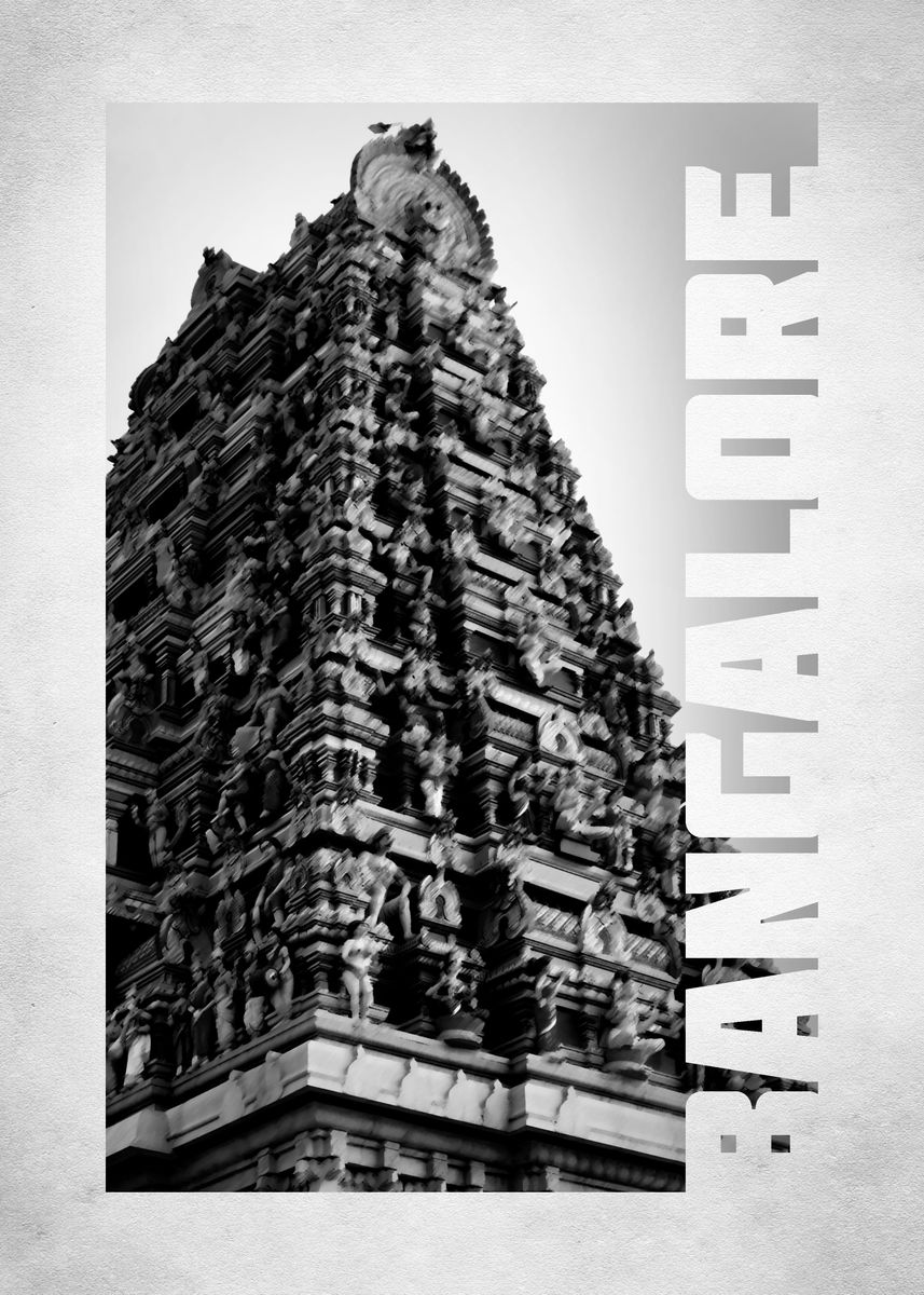 'Bangalore' Poster, picture, metal print, paint by Bo Kev | Displate