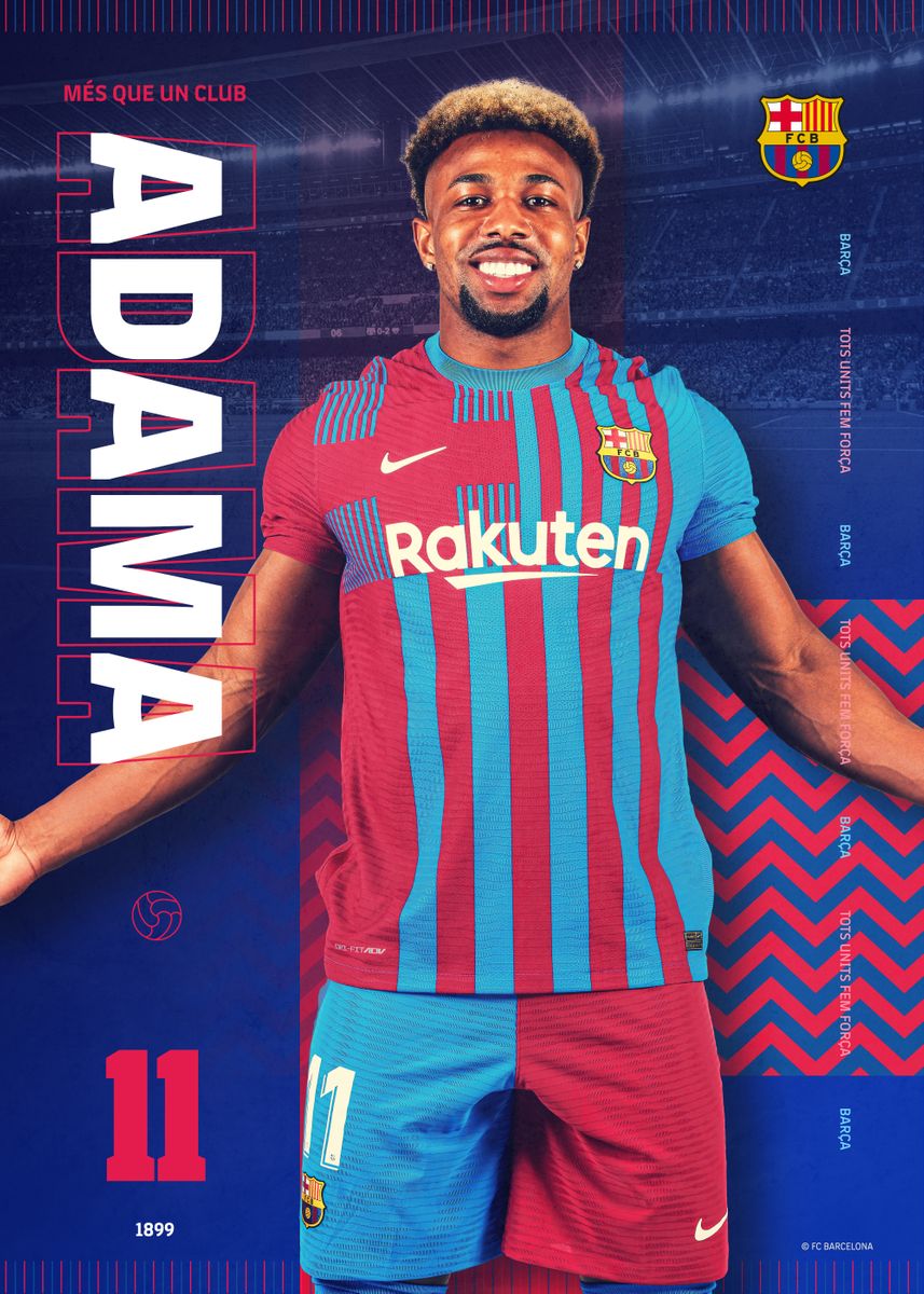 'Adama' Poster, picture, metal print, paint by Barça | Displate