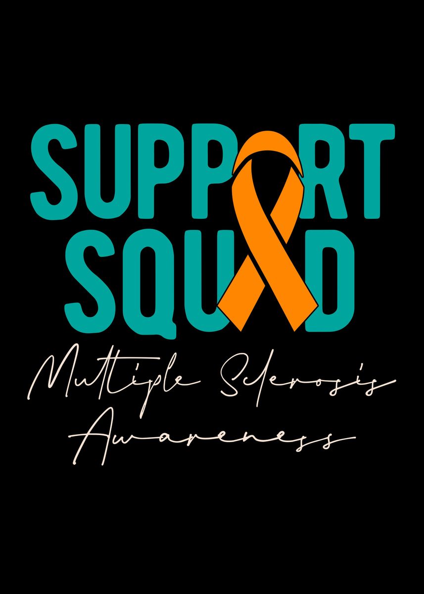 'Multiple Sclerosis' Poster, picture, metal print, paint by Visualz ...