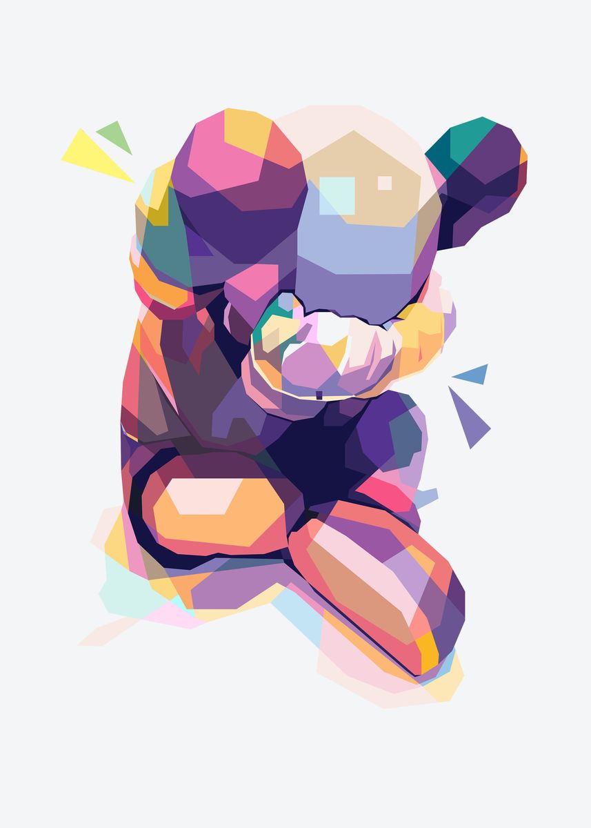 'So sad' Poster, picture, metal print, paint by ISA TERESA | Displate