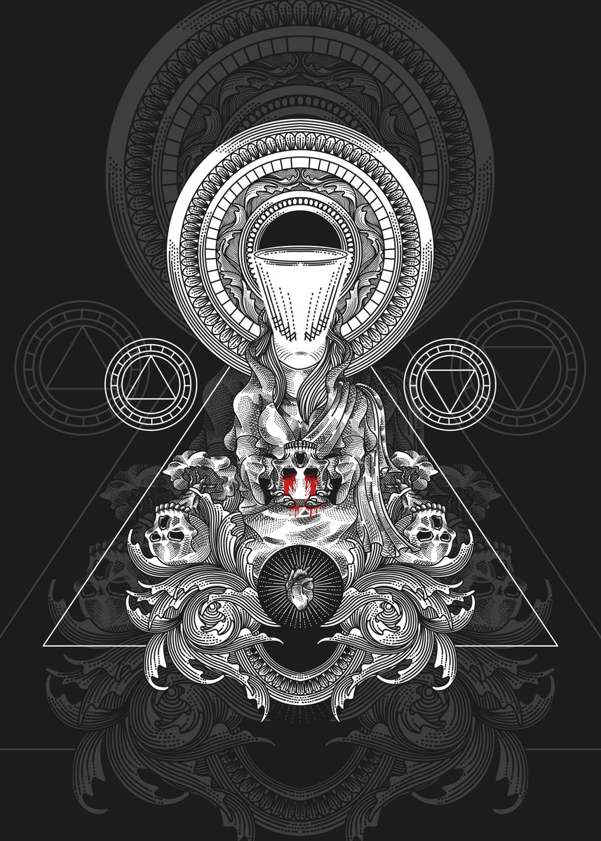 'Hopeless' Poster by Mahendra Putra | Displate